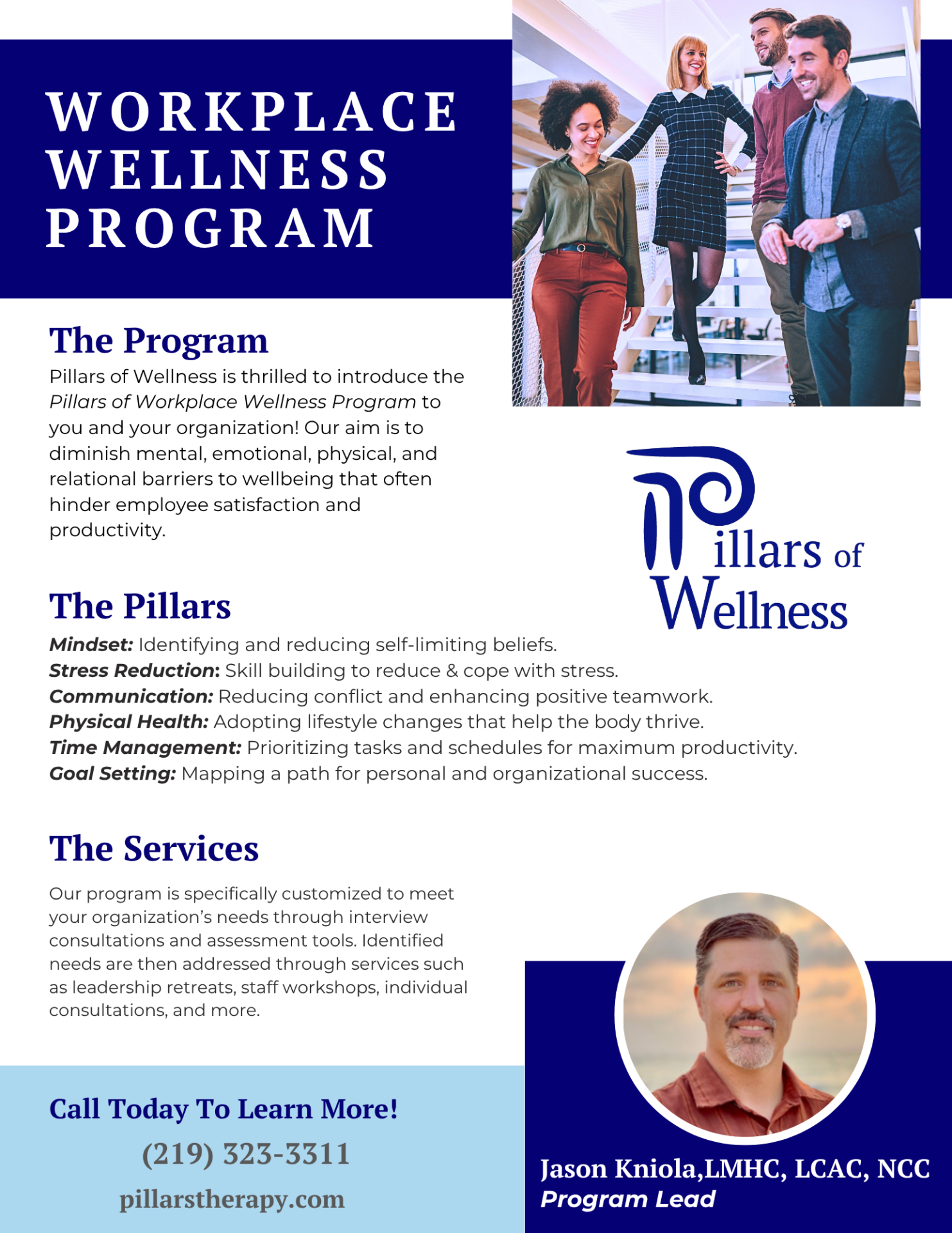 Upcoming Events, Groups, and Workshops - Pillars of Wellness